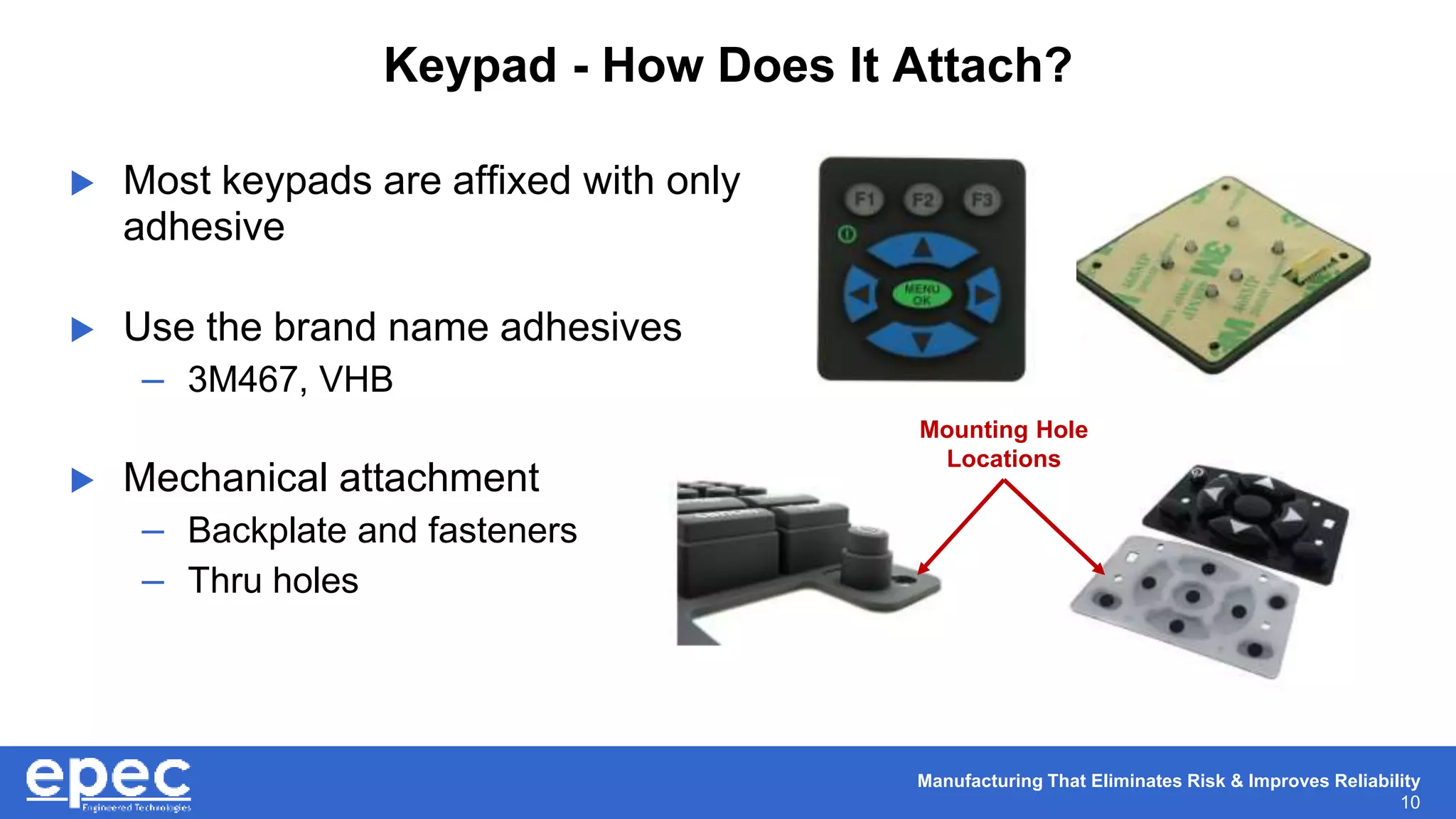 Adding Keypads and Cables to Your Injection-Molded Enclosure | PPTX