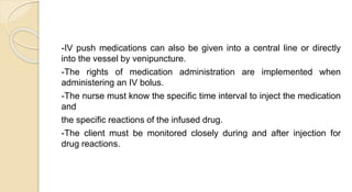 Adding medications to an intravenous fluid container.pptx