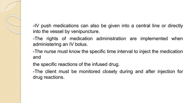Adding medications to an intravenous fluid container.pptx