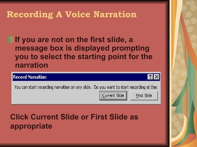 Adding narration to your power point presentations 2 | PPT