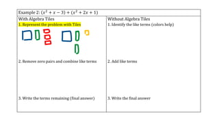 Adding polynomials examples | PDF | Science