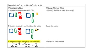 Adding polynomials examples | PDF | Science