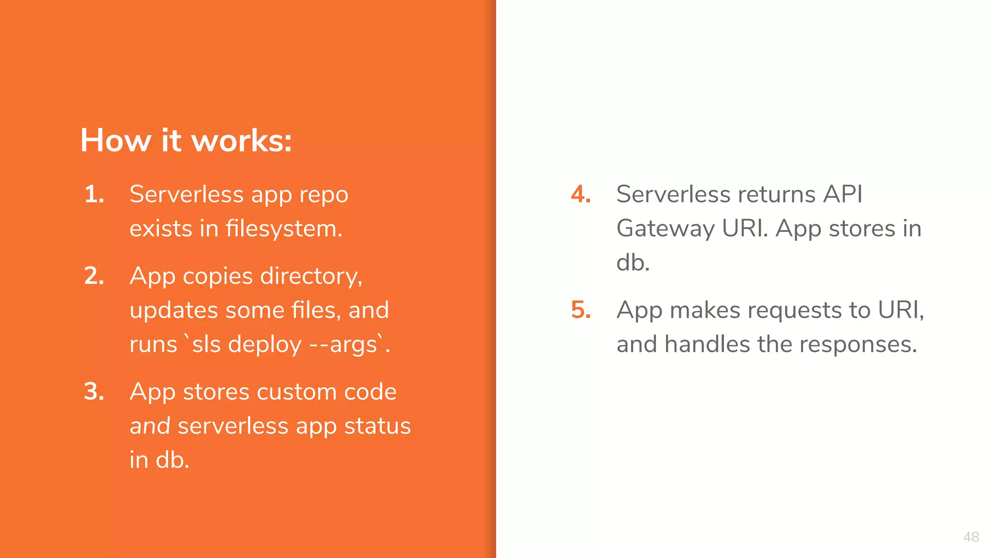 Adding serverless to legacy applications | PPT