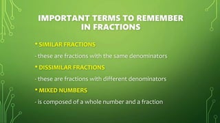 Adding similar fractions | PPTX