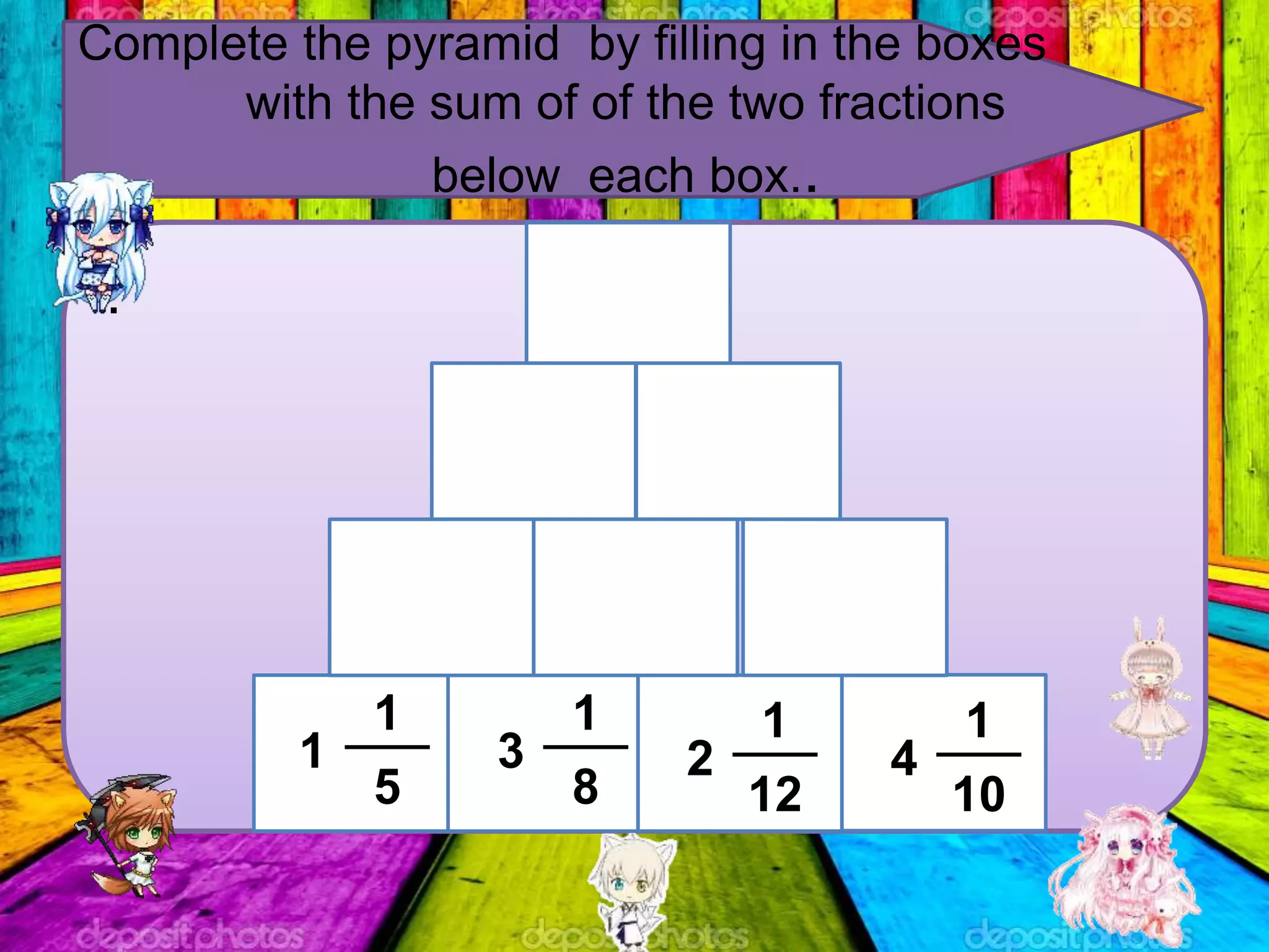 Adding Similar Fractions in Simple or Mixed Forms with Regrouping.ppt