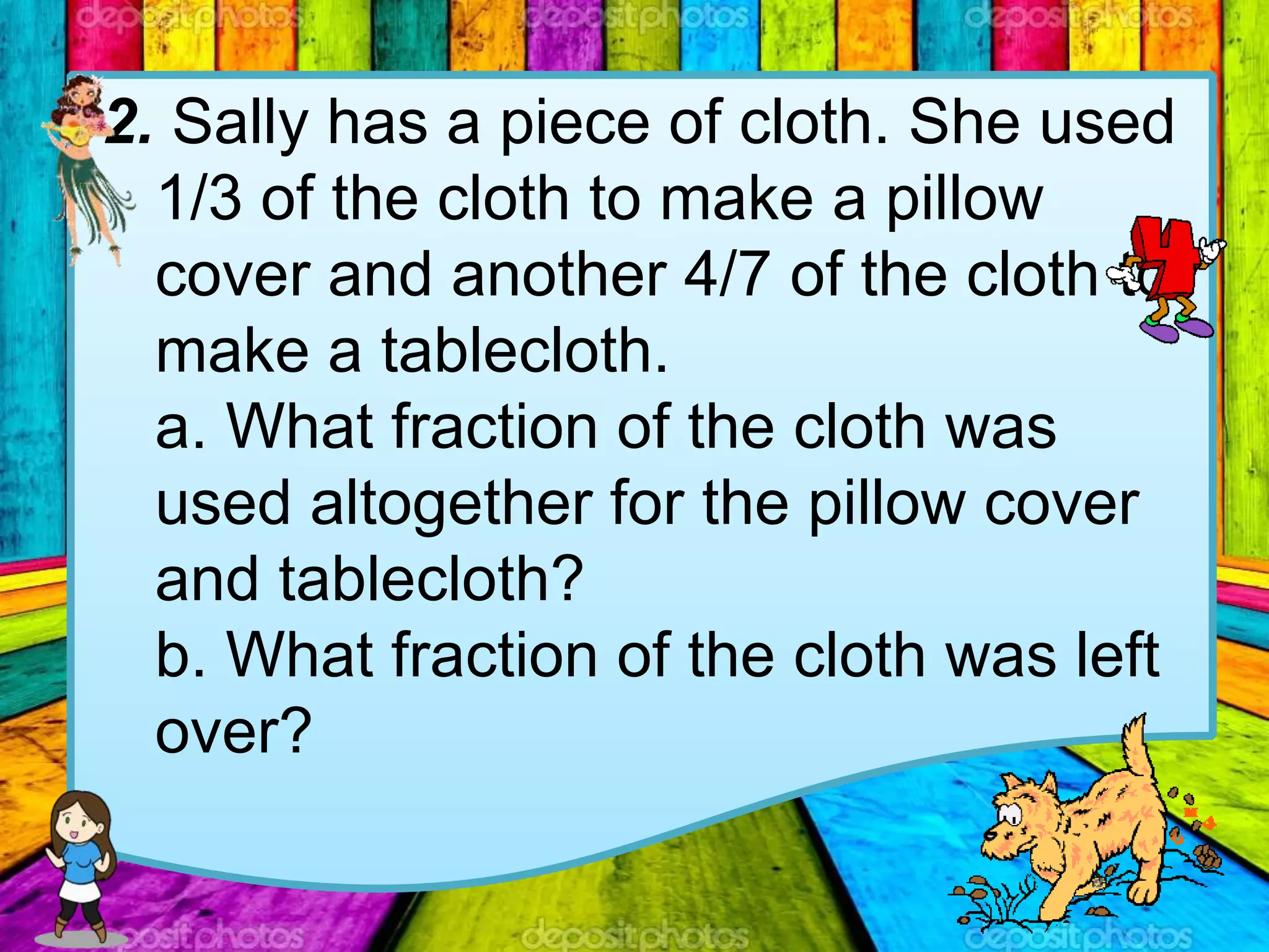 Adding Similar Fractions in Simple or Mixed Forms with Regrouping.ppt