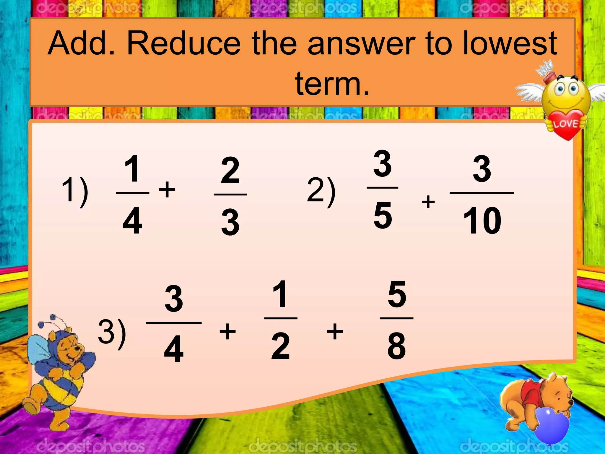 Adding Similar Fractions in Simple or Mixed Forms with Regrouping.ppt | Food & Drink
