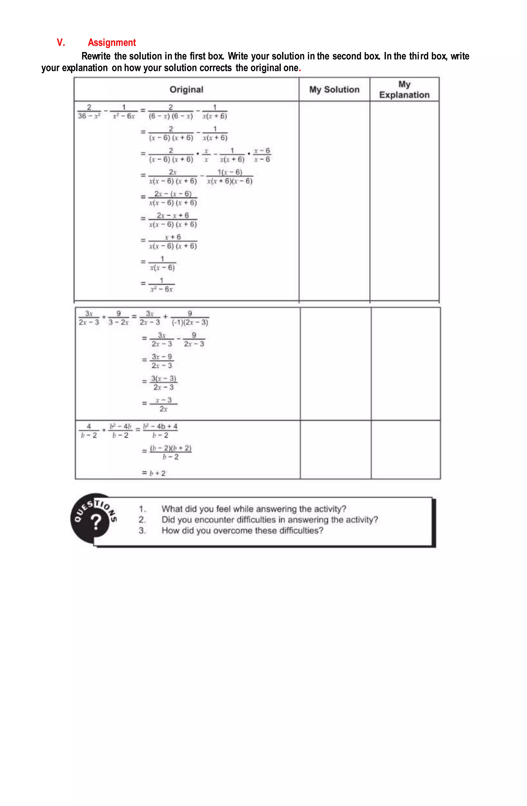 Adding Similar Rational Expressions | DOCX