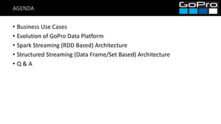 Adding structure to your streaming pipelines: moving from Spark streaming to structured ...