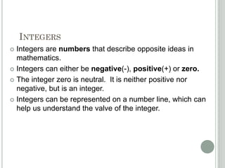 Adding & Subtracting Integers in Everyday Life | PDF