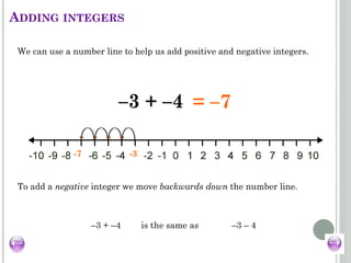 Adding & Subtracting Integers in Everyday Life | PDF