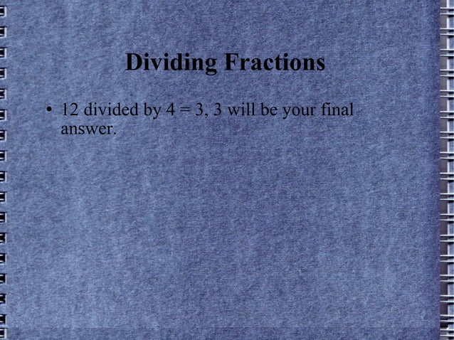 Adding, subtracting, multiplying, and dividing fractions | PPT ...