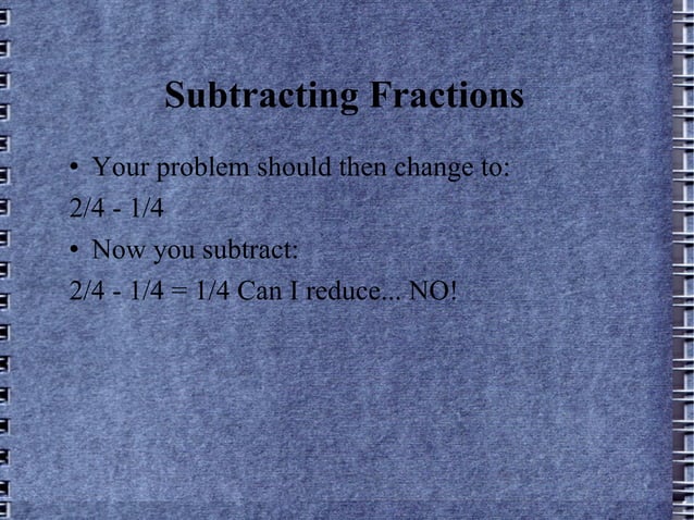 Adding, subtracting, multiplying, and dividing fractions | PPT ...