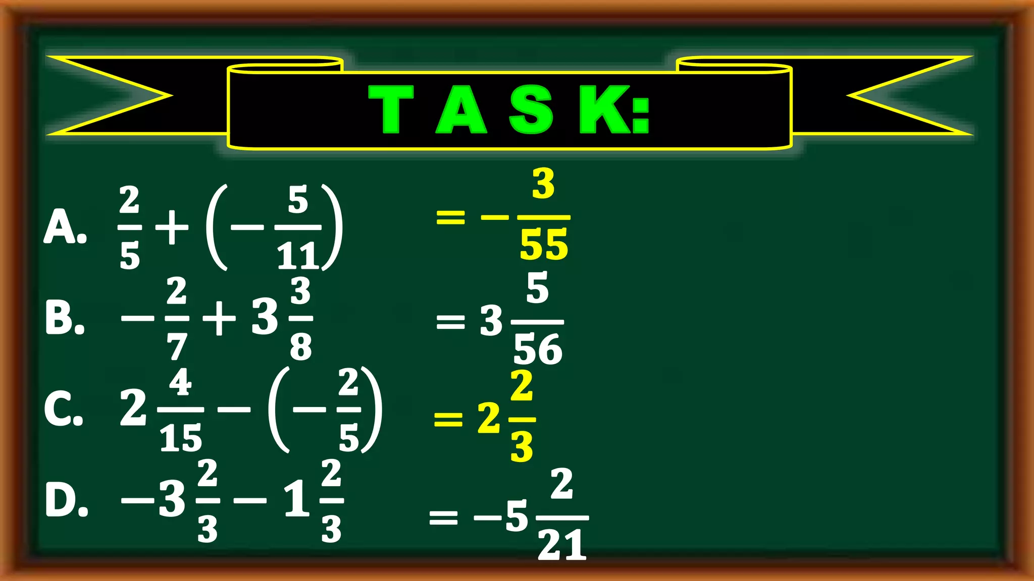 Adding And Subtracting Rational Numbers Ppt