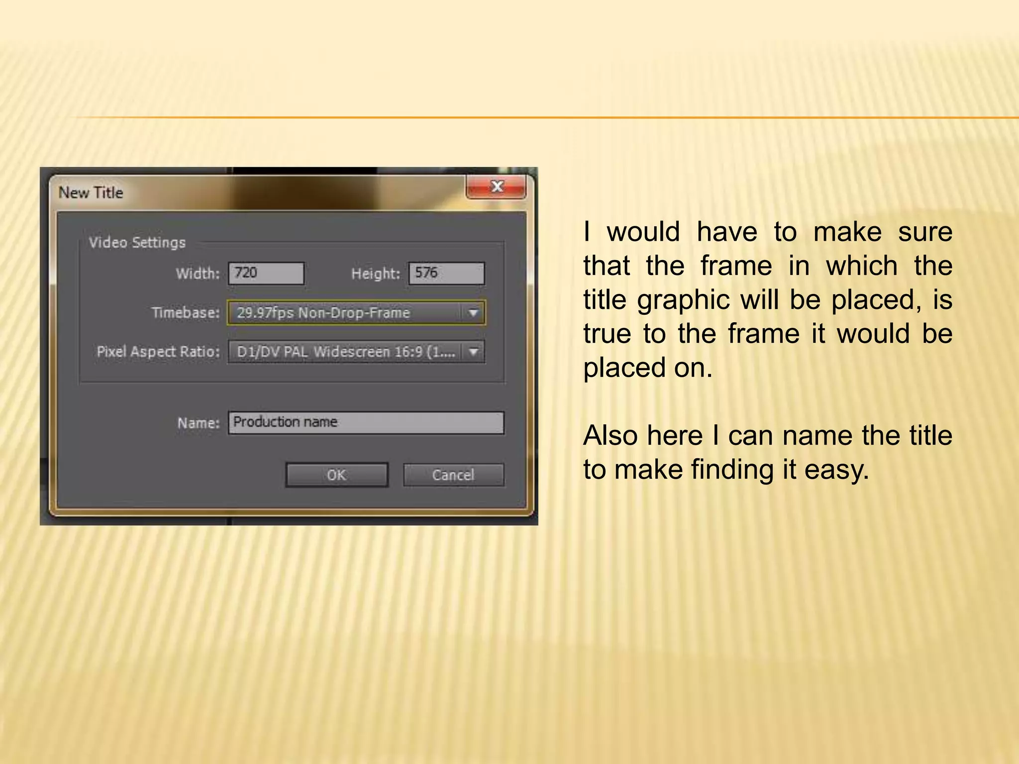 Adding title graphics | PPT