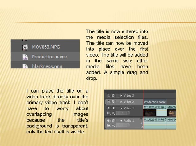 Adding title graphics | PPT