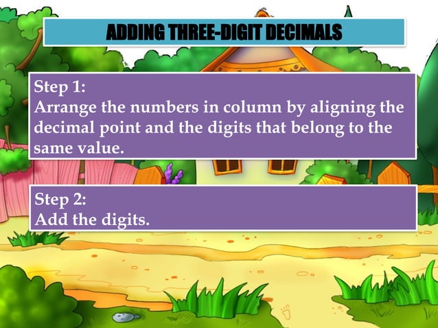 Adding Whole Numbers and Decimals grade 7 | PPTX