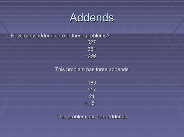 Adding whole numbers kori (1) | PPT