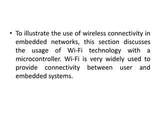 Adding Wi-Fi capability to the Microcontroller.pptx