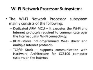 Adding Wi-Fi capability to the Microcontroller.pptx
