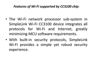 Adding Wi-Fi capability to the Microcontroller.pptx