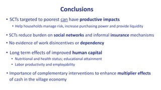 Social Protection & Rural Livelihoods | PPTX