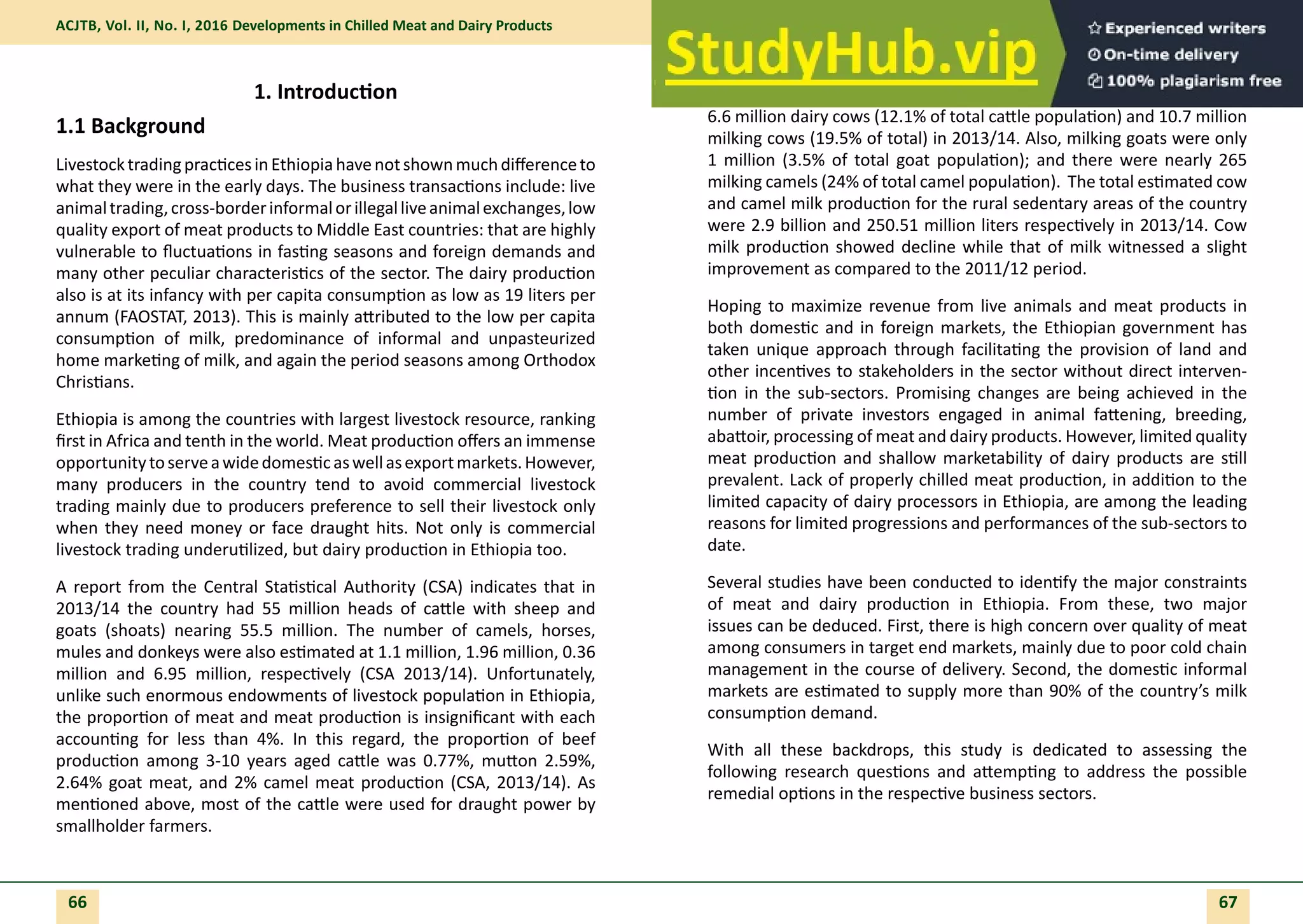 Addis Ababa Chamber Of Commerce And Sectoral Associations | PDF