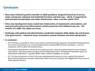 Addis ababa's new periphery robin bloch and matthew crighton, icf ...
