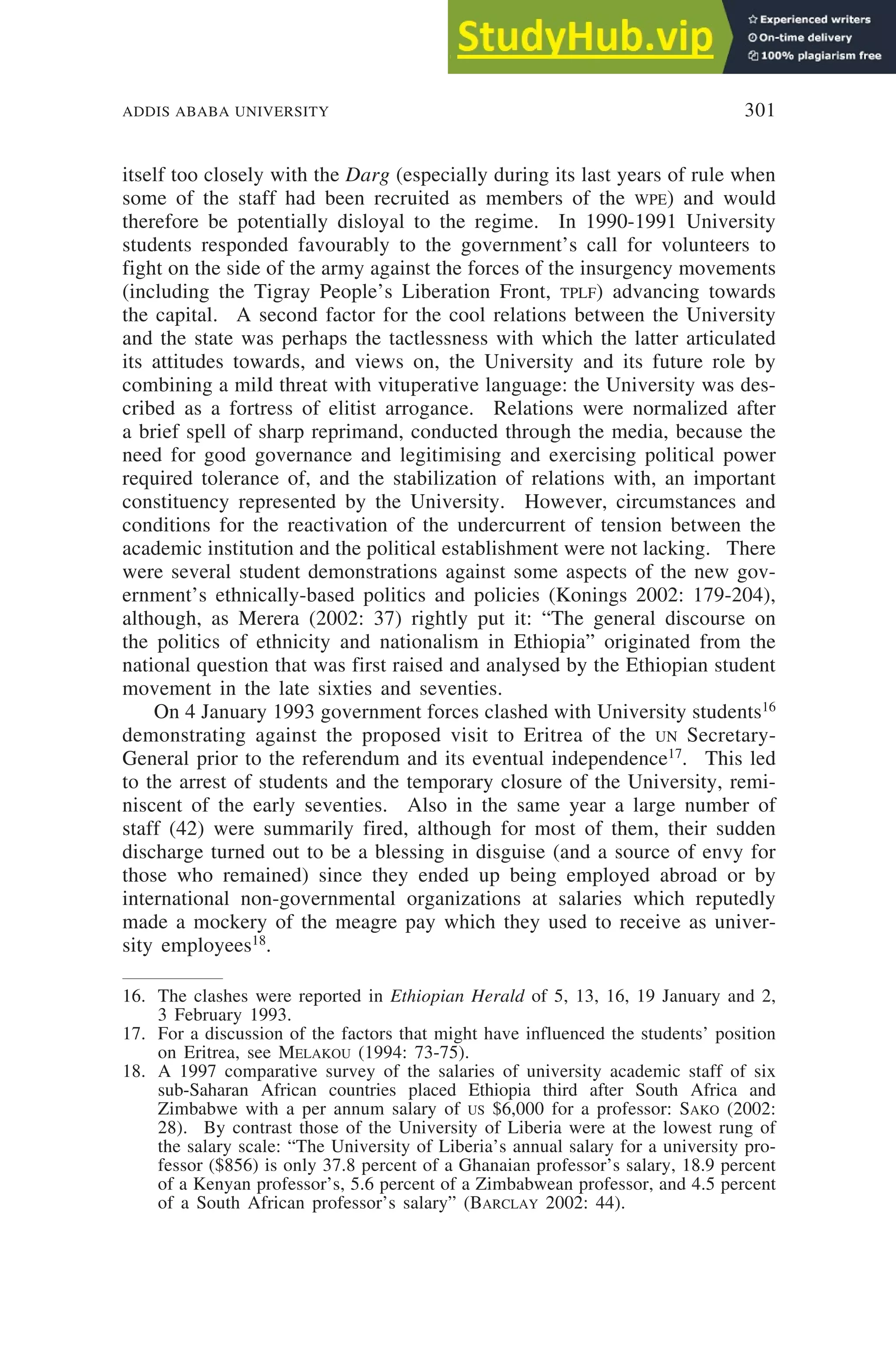 Addis Ababa University | PDF