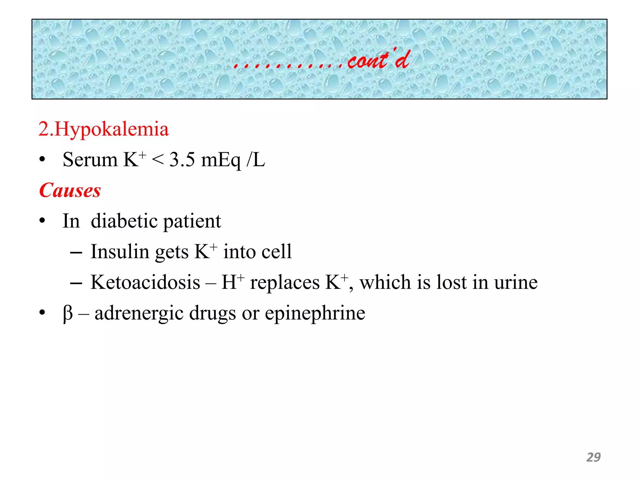potassium homeostasis and its renal handling | PPTX