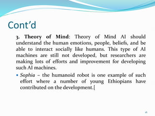 Addis abeb university ..Artificial intelligence .pptx | Internet ...