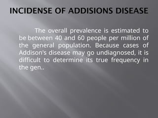ADDISION DISEASE 2ND YEAR medical surgical nursing.pptx
