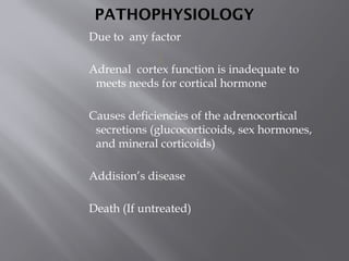 ADDISION DISEASE 2ND YEAR medical surgical nursing.pptx