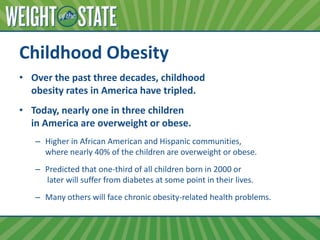 Karin Talbert Addison -"Addressing Obesity in the Commonwealth" | PPTX