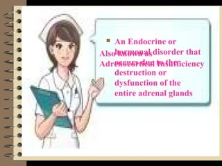 Addison's Disease powerpoint | PPT