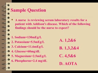 Addison's Disease powerpoint | PPT