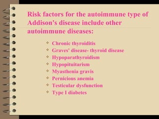 Addison's Disease powerpoint | PPT