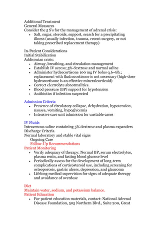 Addison disease | DOC | Hormonal Disorders | Endocrine and Metabolic ...