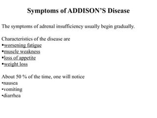 addisons and conn's.ppt