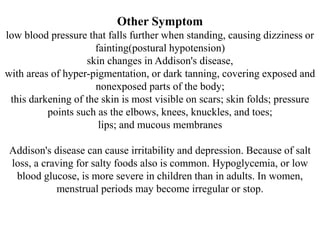 addisons and conn's.ppt