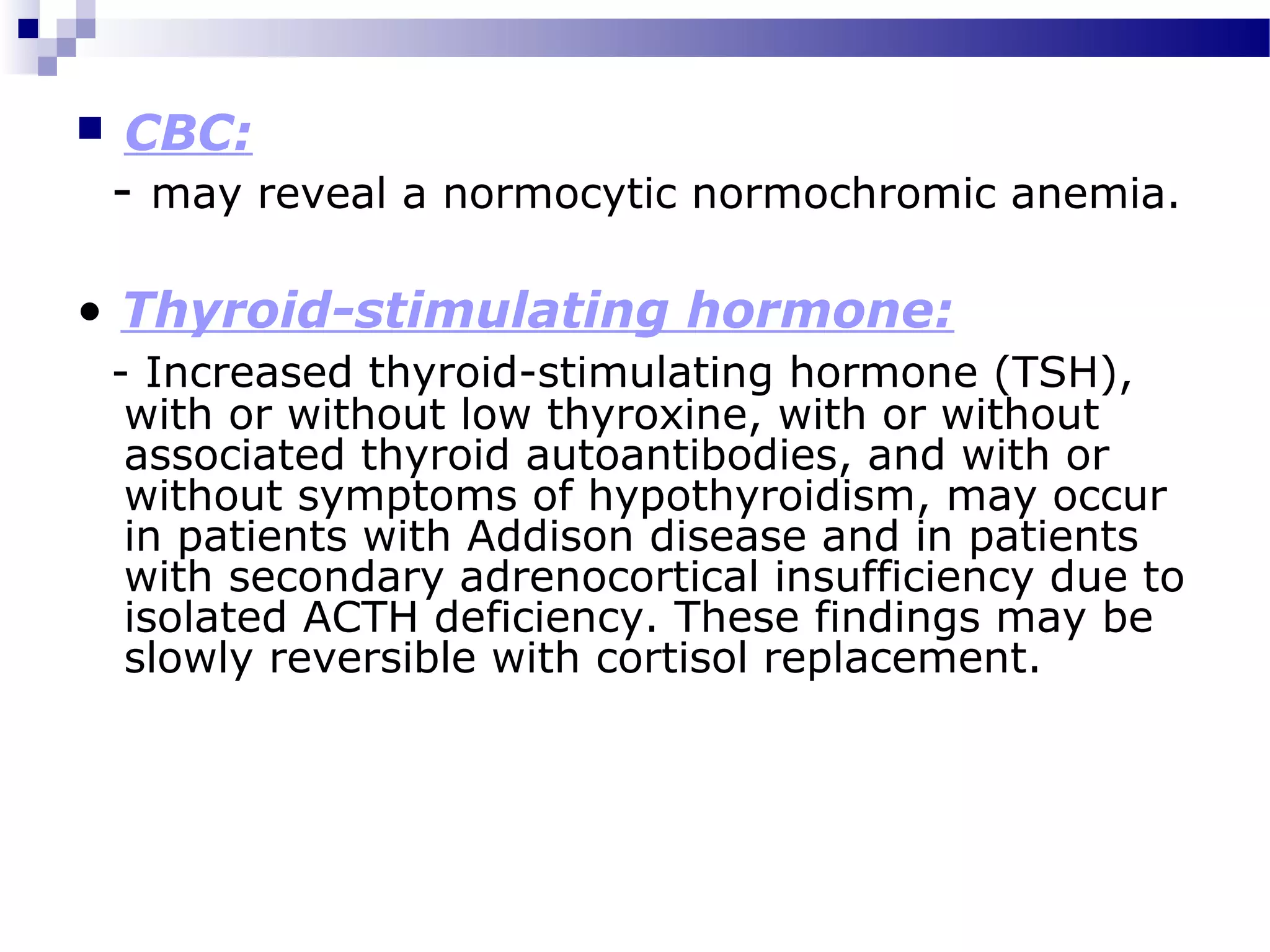 Addison's disease | PPT