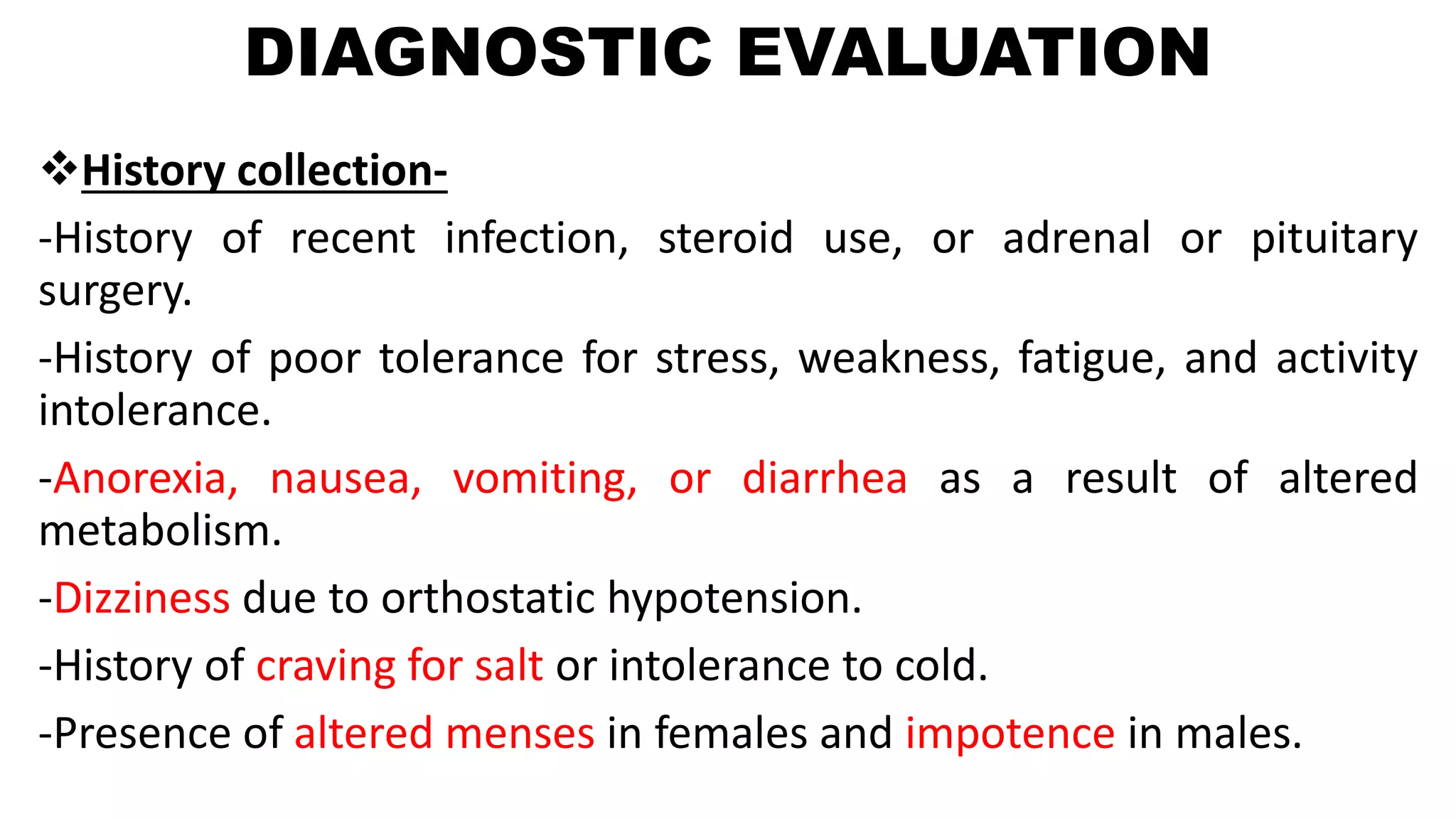 Addisons disease and its management | PPTX