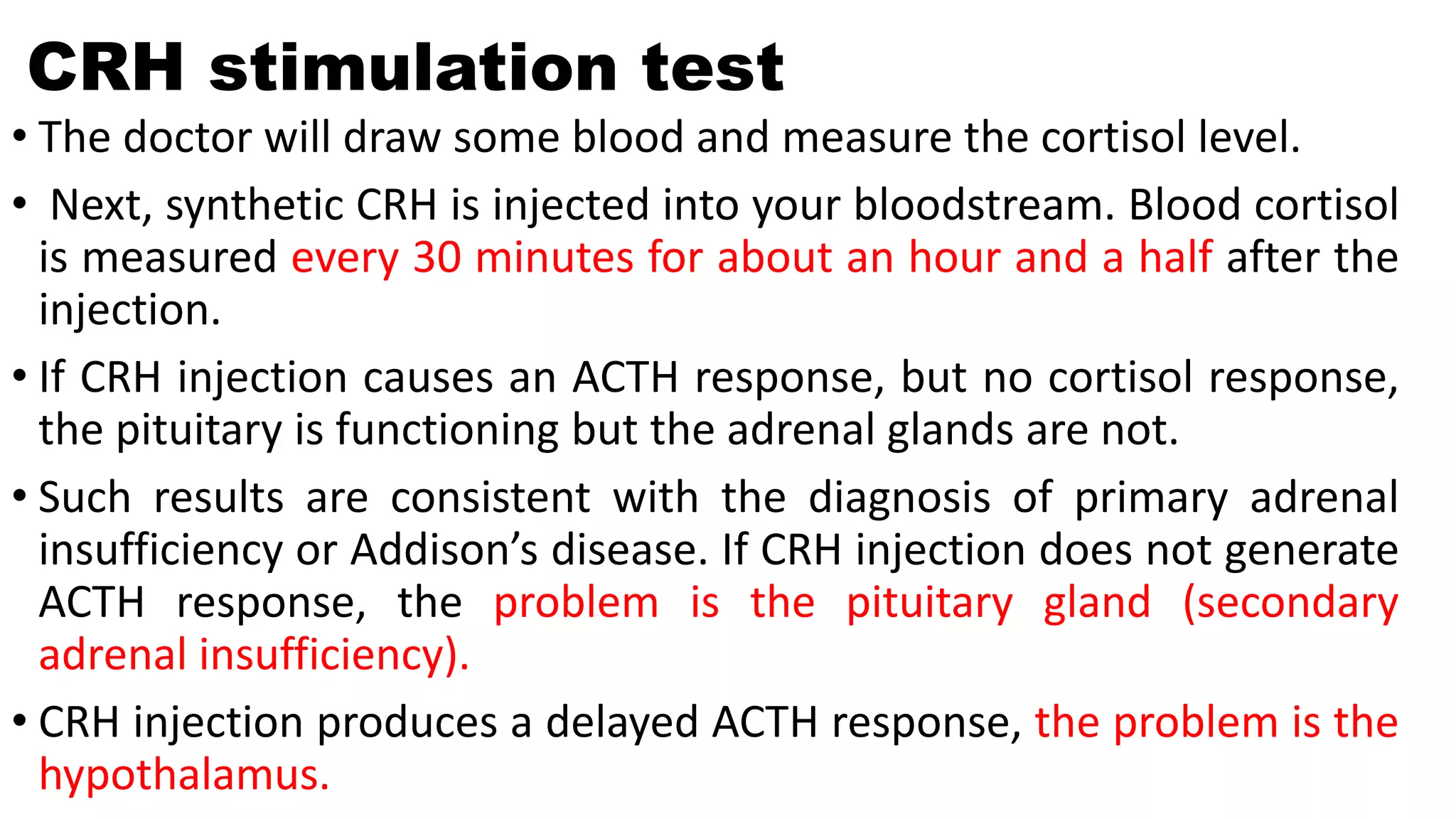 Addisons disease and its management | PPTX