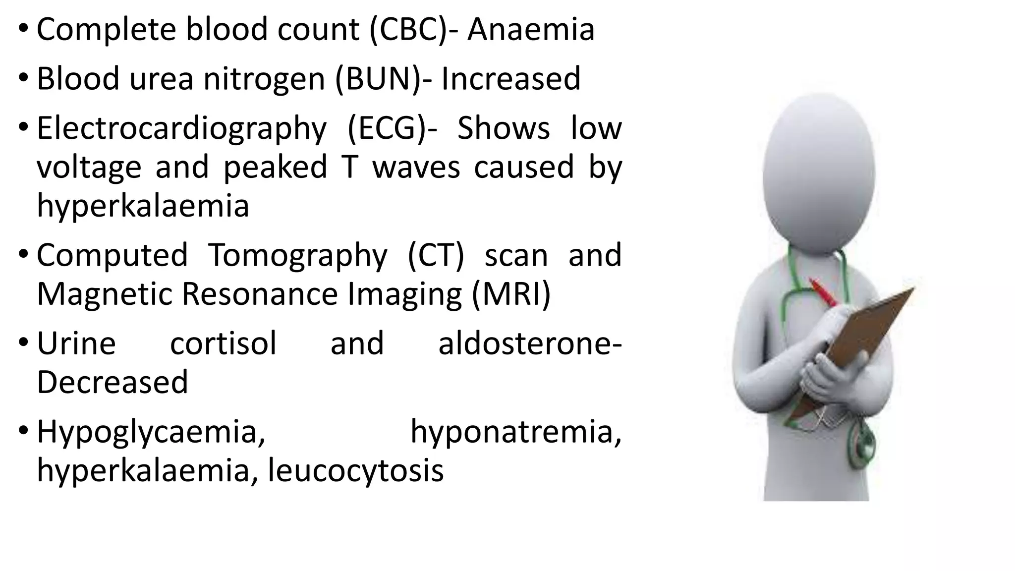 Addisons disease and its management | PPTX