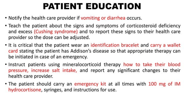 Addisons disease and its management | PPTX | Hormonal Disorders ...