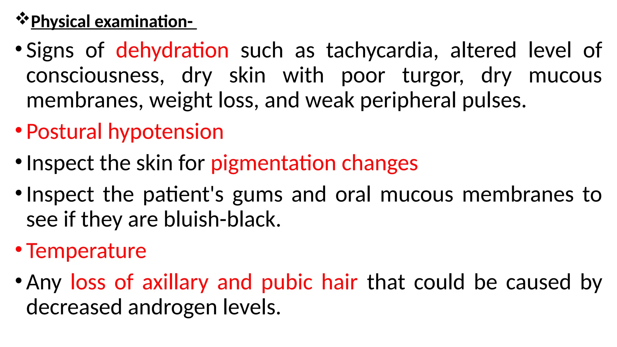 addisons disease, it's pathogenesis and management | PPTX