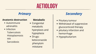 addison's disease | PPTX