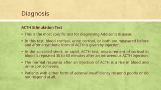 Addison’s disease ,pediatric nursing, endocrine disorders | PPTX
