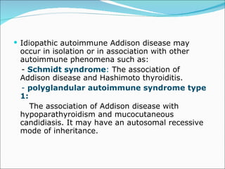 Addison's disease2 | PPT