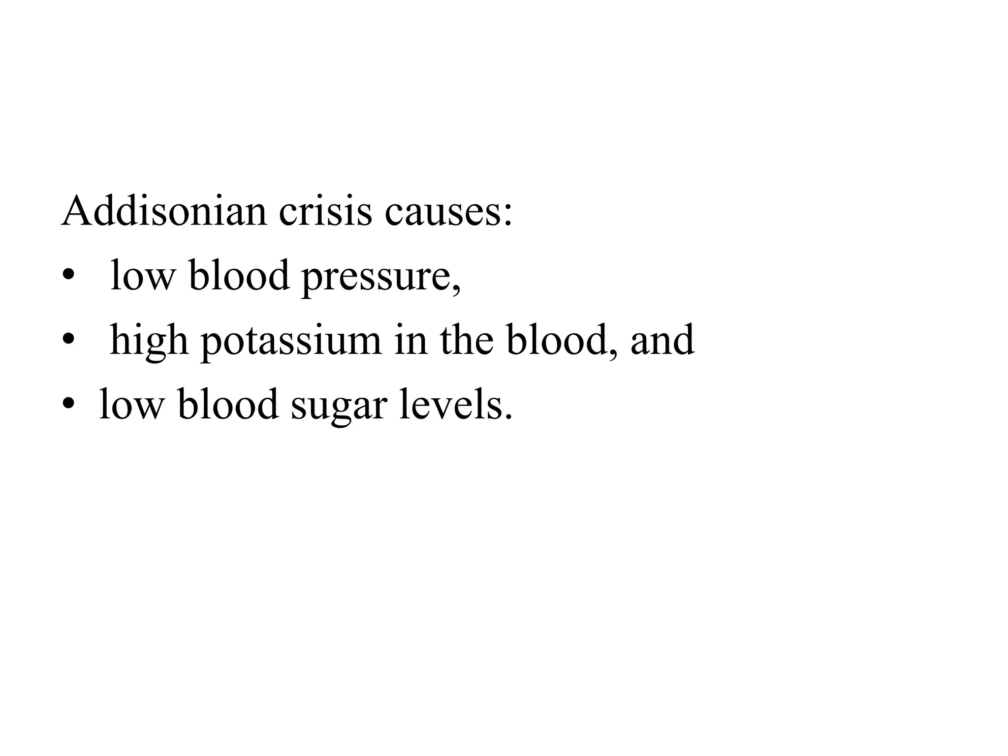 Addison's Disease ppt | PPTX